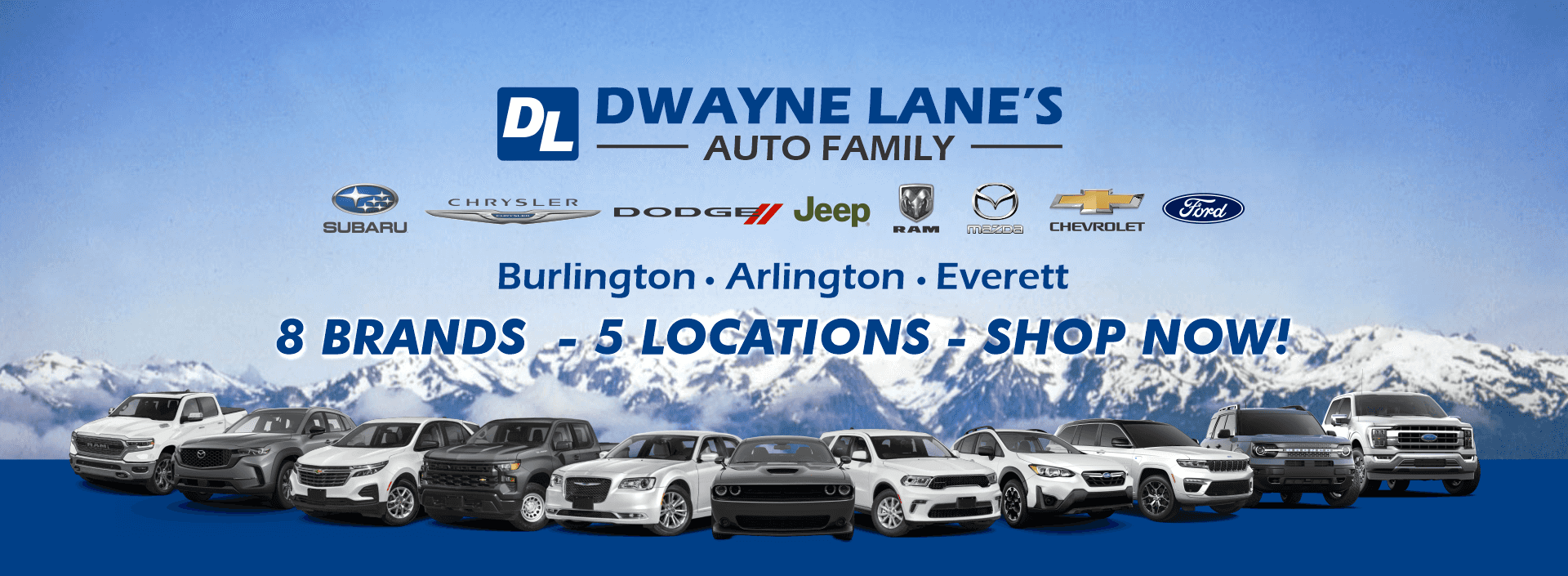 Dwayne Lane's Auto Family | Auto Group near Burlington, WA