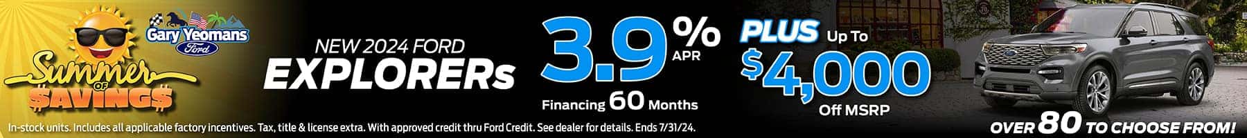 2091 New Ford Cars, SUVs in Stock | Gary Yeomans Ford Villages