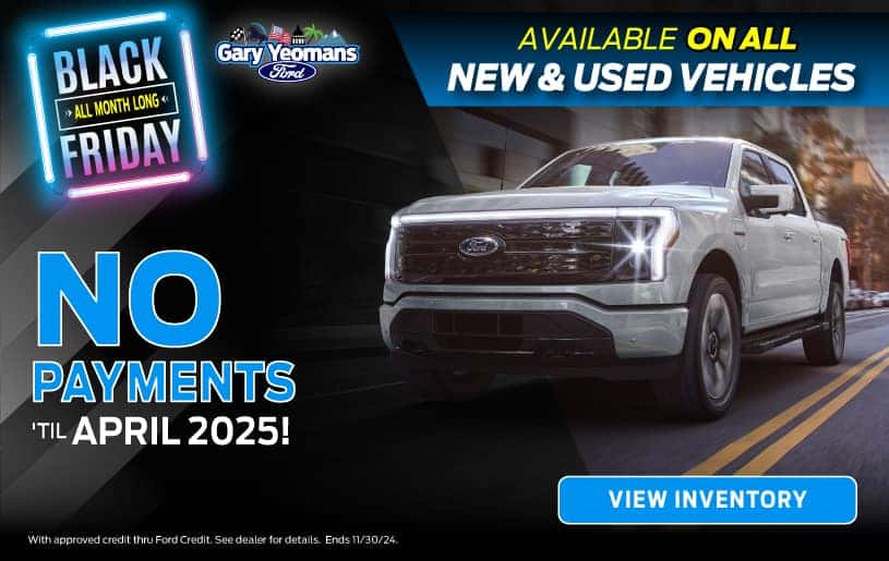 Current New Ford Specials Offers | Gary Yeomans Ford Villages