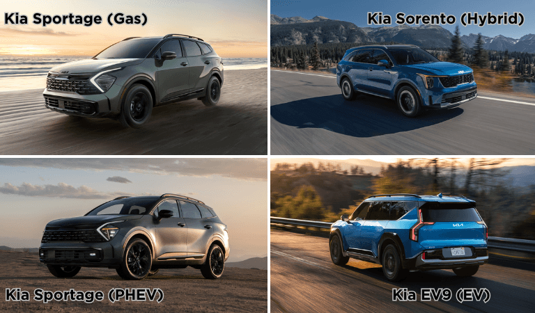 Gas, Hybrid, Plug-in Hybrid, or Electric | Jerry Seiner Salt Lake Kia