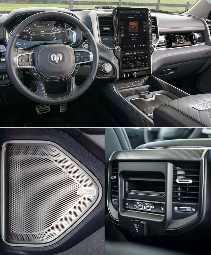 Pin Ram 1500 Interior New 2025 RAM 1500 REBEL Crew Cab In Merriam