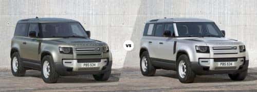 Land Rover Defender 90 vs. 110 | Defender Trim Level Comparison | Land ...