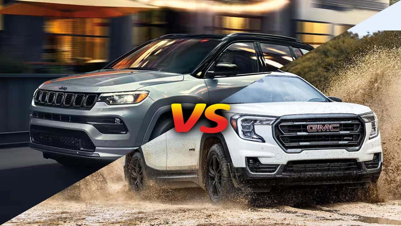 2024 Jeep Compass vs GMC Terrain: Compact SUV Comparison