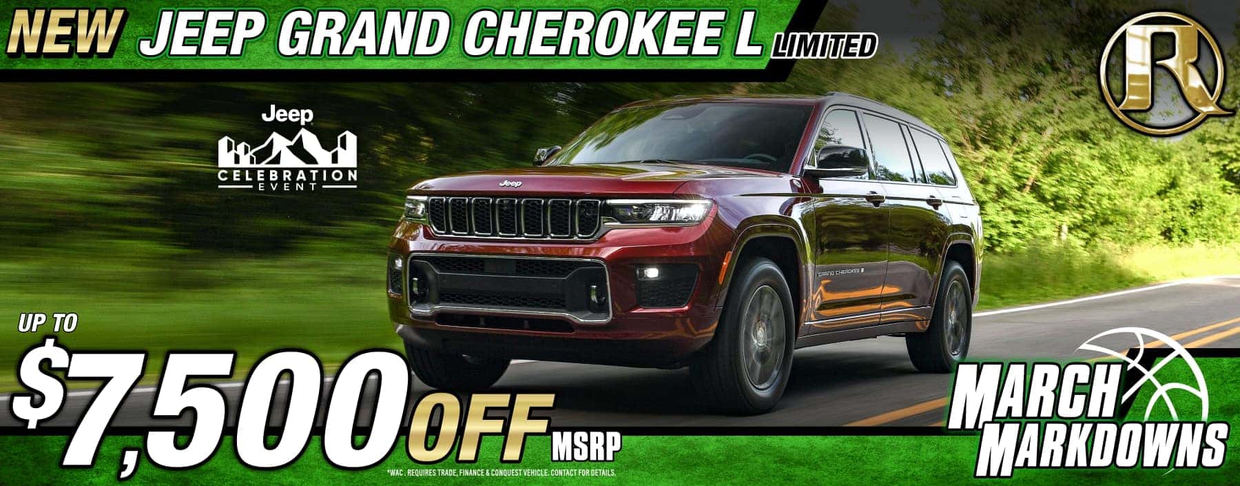 New Jeep Grand Cherokee L Limited Special | Reed Jeep Chrysler Dodge ...