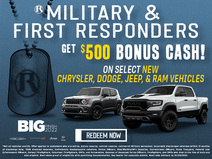 Current New Chrysler, Dodge, Jeep, Ram Specials Offers | Reed Jeep RAM