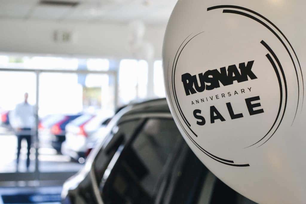 Rusnak Anniversary Sale 2018 | The Rusnak Auto Group
